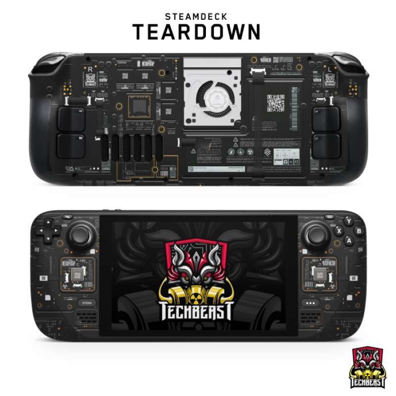 Jual Steam Deck Protective Premium 3m Skin Techbeast Teardown