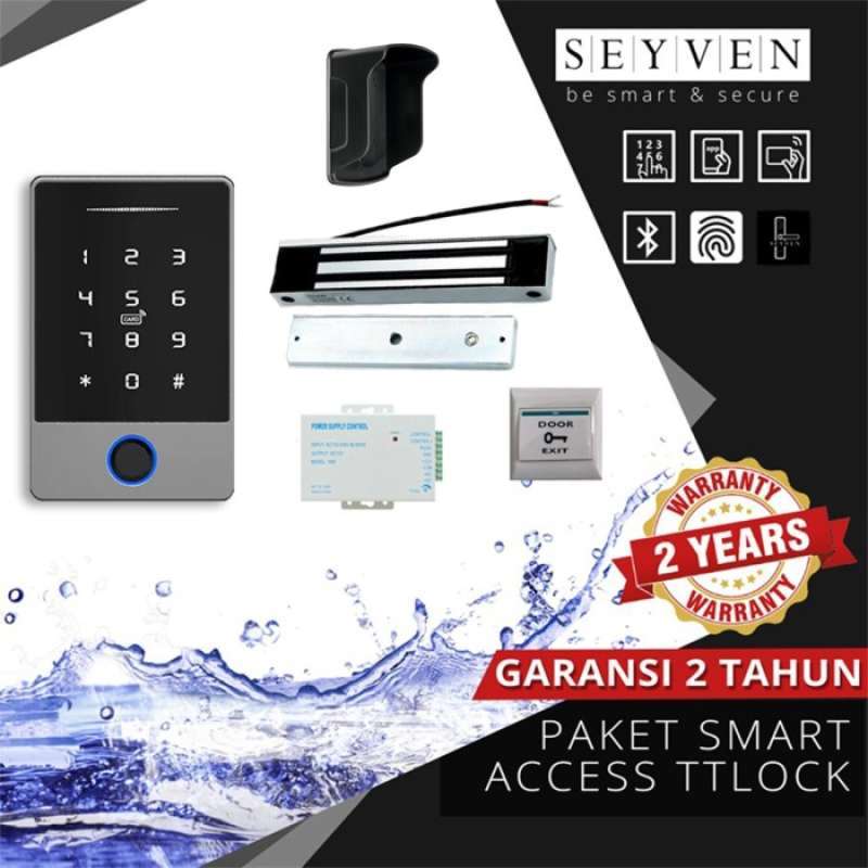 Promo Paket Waterproof Seyven Smart Access Control Door Rfid Akses