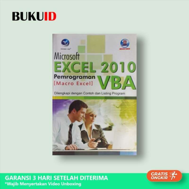 Promo Buku Microsoft Excel 2010 Pemrograman Vba Diskon 26 Di Seller