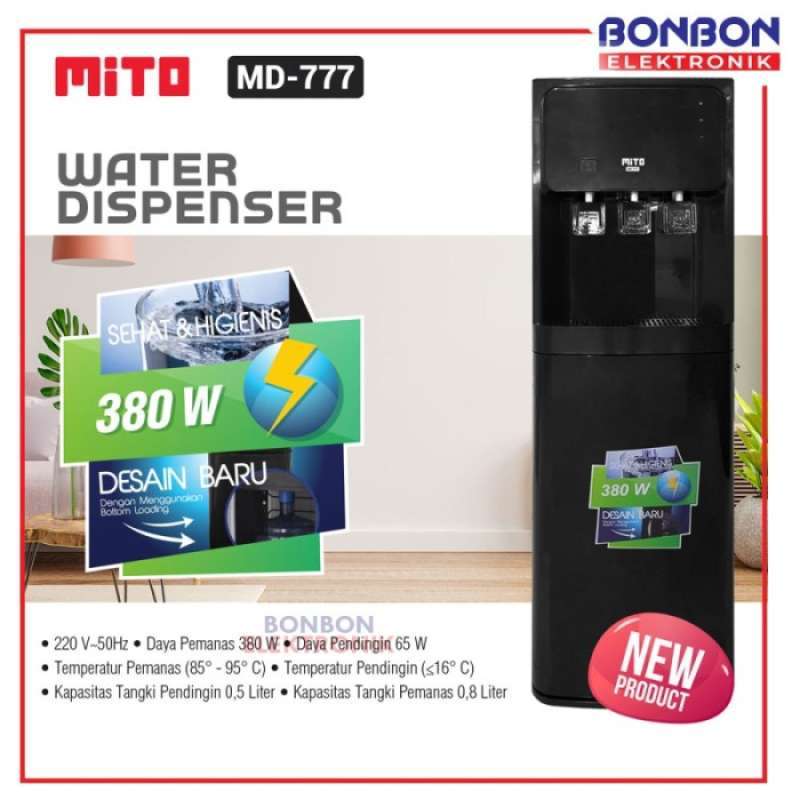 Promo Gojek Grab Mito Dispenser Galon Bawah Md 666 Md666 Low Watt