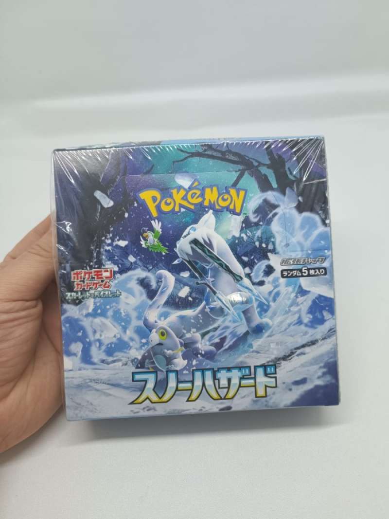 Promo Kartu Pokemon TCG Japan Snow Hazard Booster Box Limited Edition