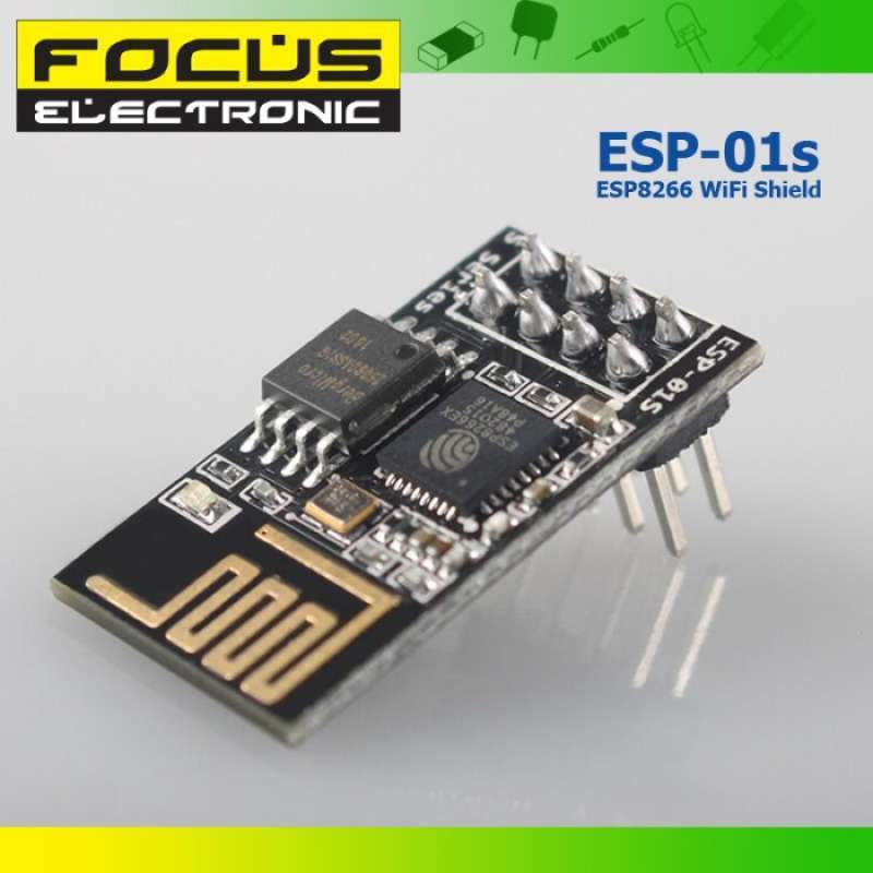 Promo ESP 01s 1 MB WiFi Microcontroller ESP8266 ESP01s Replace ESP 01