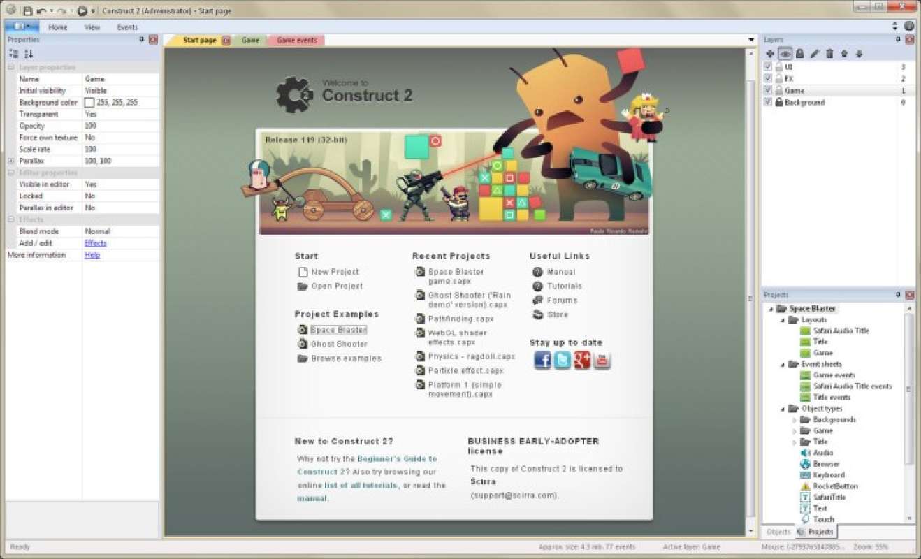 Promo Dvd Tutal Membuat Mobile Game Tanpa Coding Dengan Construct 2