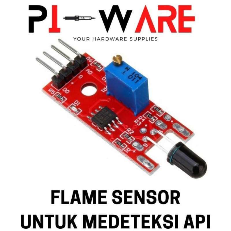 Jual Flame Sensor Mendeteksi Api Sinar Infra Red Ir Detection Module