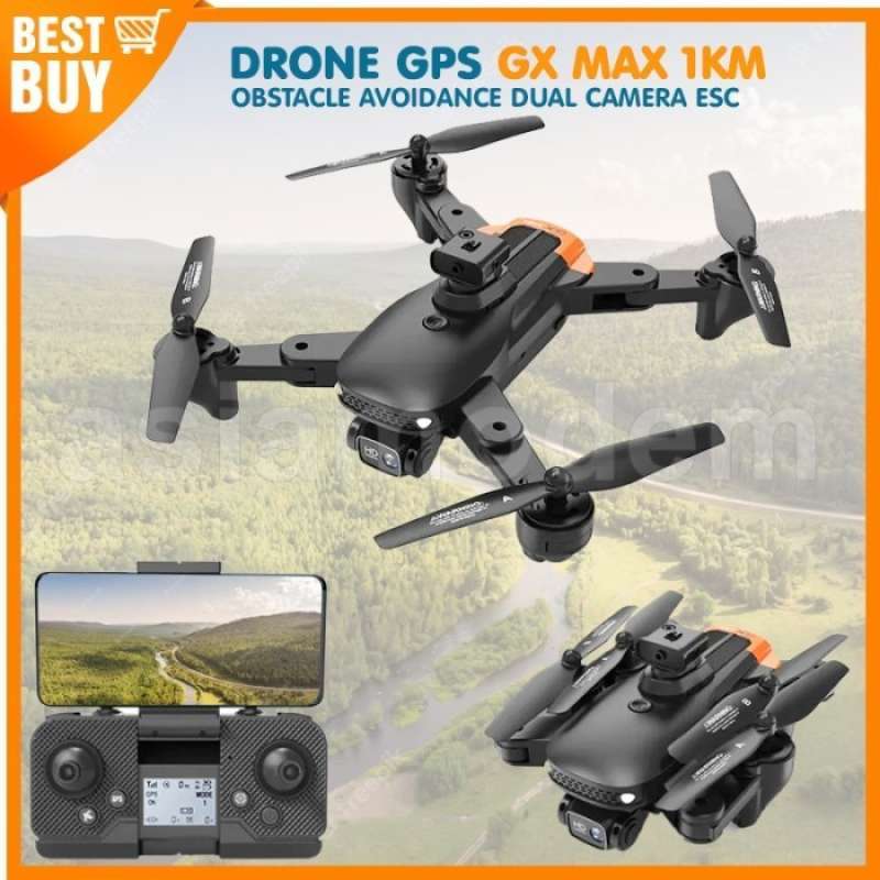 Jual Drone Gx Max Gps 8k Dual Camera Esc Optical Flow Obstacle