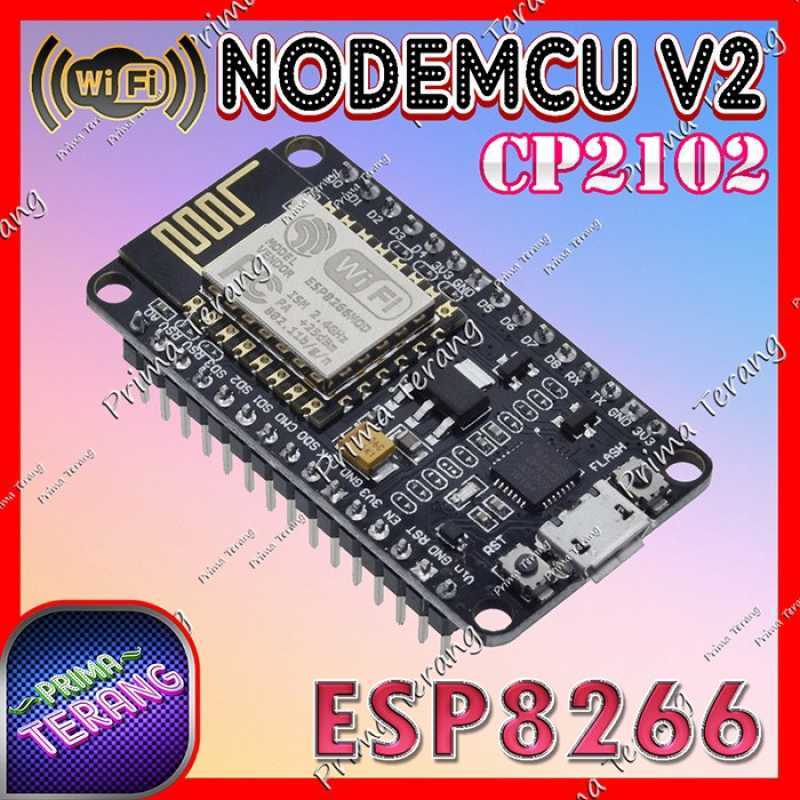 Promo Nodemcu Amica Esp8266 Esp12e V2 Lua Wifi Iot Esp12 Esp 12e Cp2102