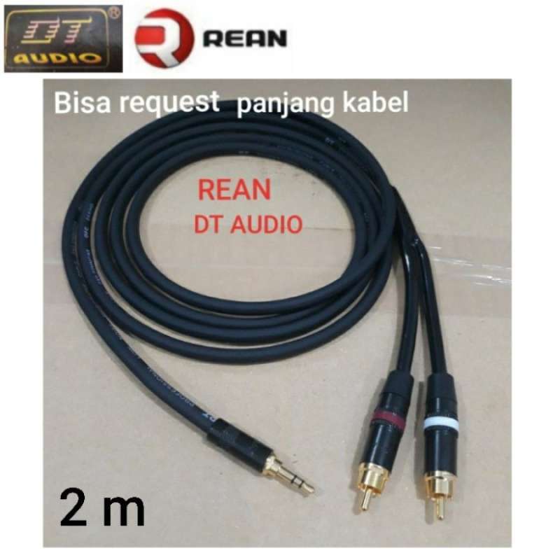 Promo Kabel Dt Audio Jack Rean Trs Mm To Rca M Diskon Di Seller Ryoma Store