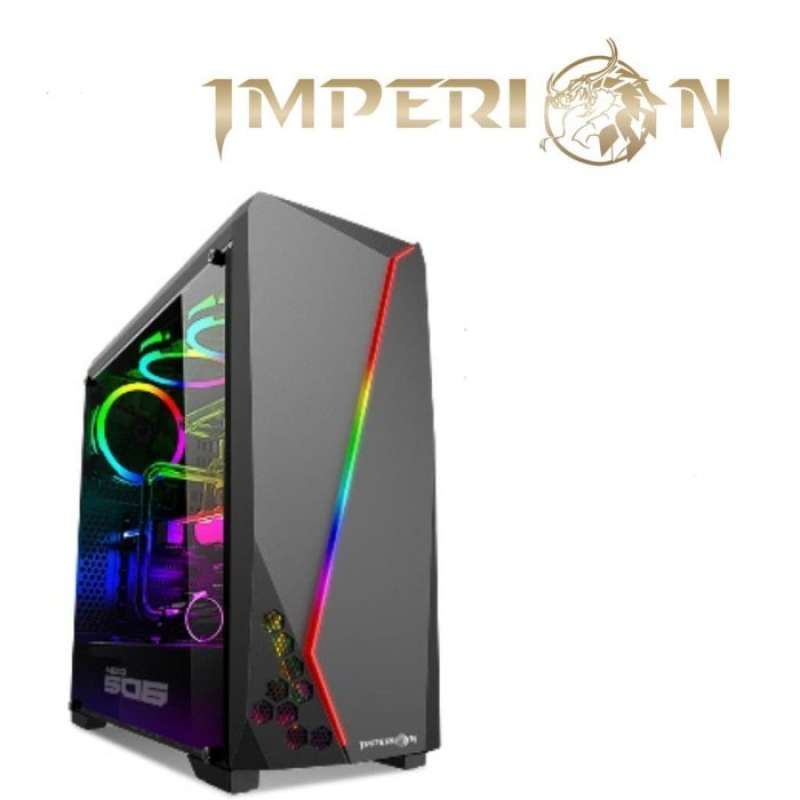 Promo Casing Komputer Atx Led A Rgb Free 1 Fan Neo 506 Pc Case Diskon
