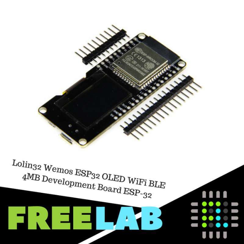 Promo Lolin32 Wemos Esp32 Oled Wifi Bluetooth 4mb Development Board Esp