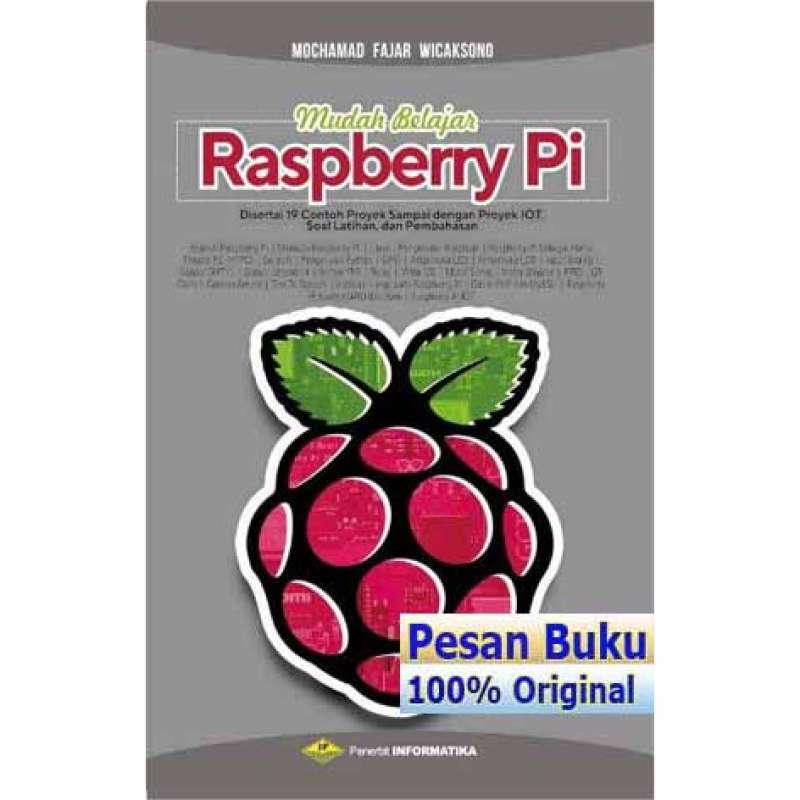 Promo Buku Mudah Belajar Raspberry Pi Mochamad Fajar Wicaksono Diskon