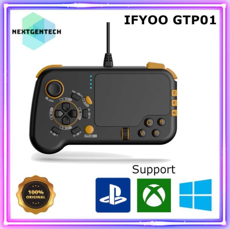 Promo Ifyoo Gtp01 Wired Gamepad Game Controller Trackpad For Windows Ps