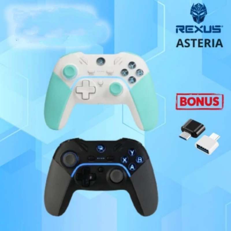 Promo 100 Produk Ori Rexus Daxa Asteria Ax1 Wireless Gamepad Joystick