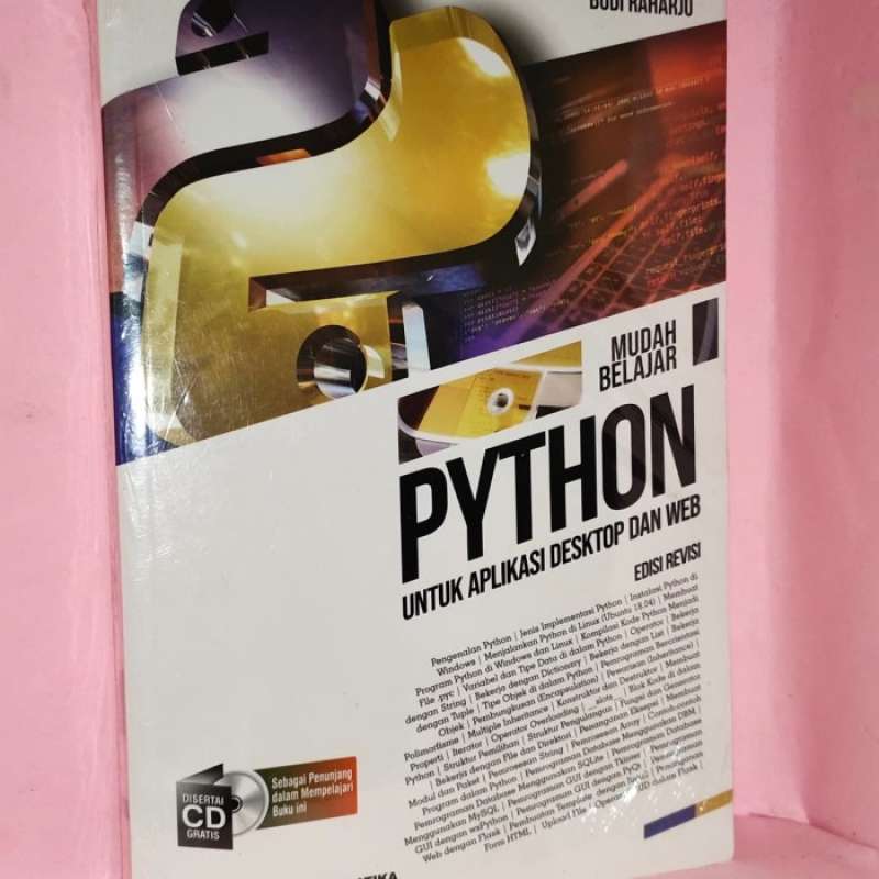 Promo Mudah Belajar Python Untuk Aplikasi Desktop Dan Web Original