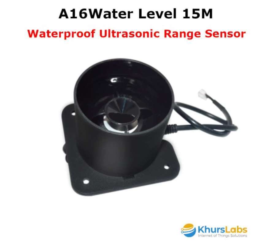 Jual A16 River Dam Water Level 15m Waterproof Ultrasonic Range Sensor
