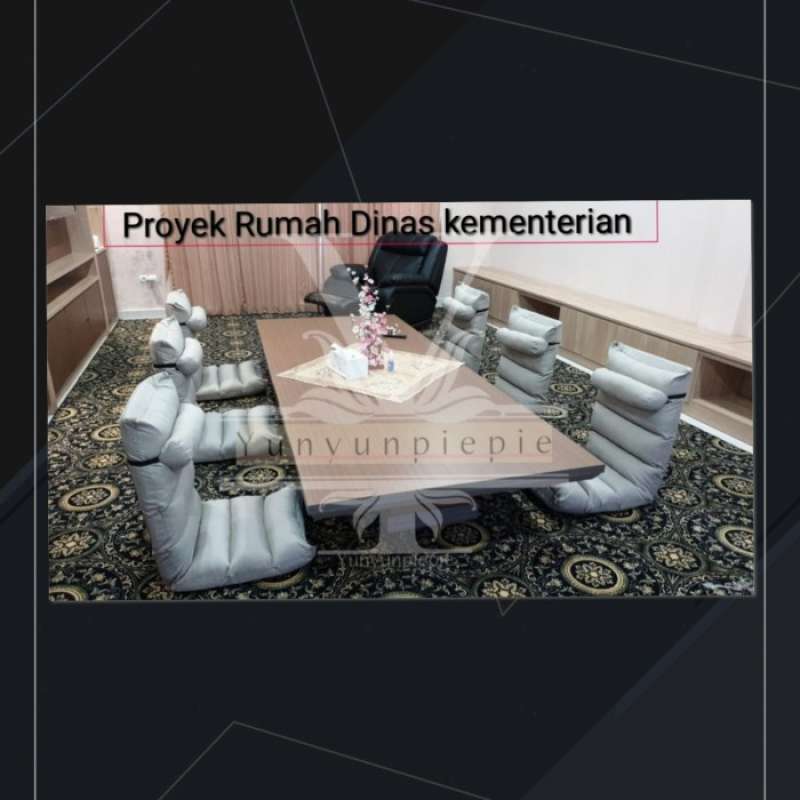 Promo Promo Tatami Import 7 Garis Extra Tebal Kursi Lesehan Lazy Sofa