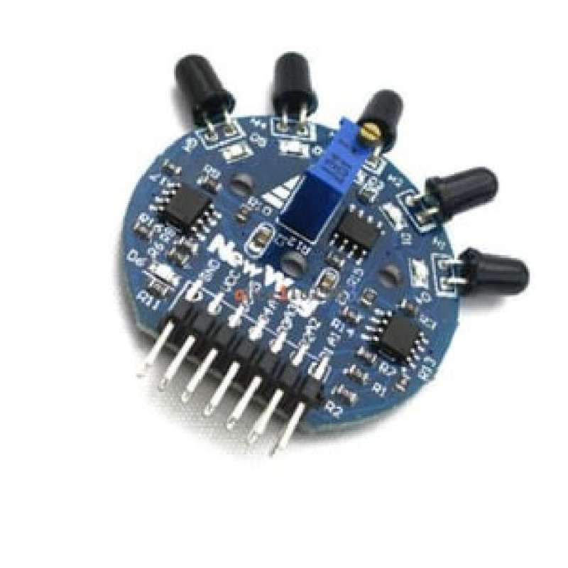 Jual 5 Way Flame Sensor 5 Channel Sensor Api Arduino Fire Fighter