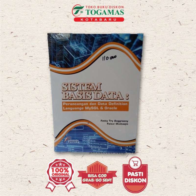 Jual Sistem Basis Data Perancangan Dan Data Definition Languange Mysql