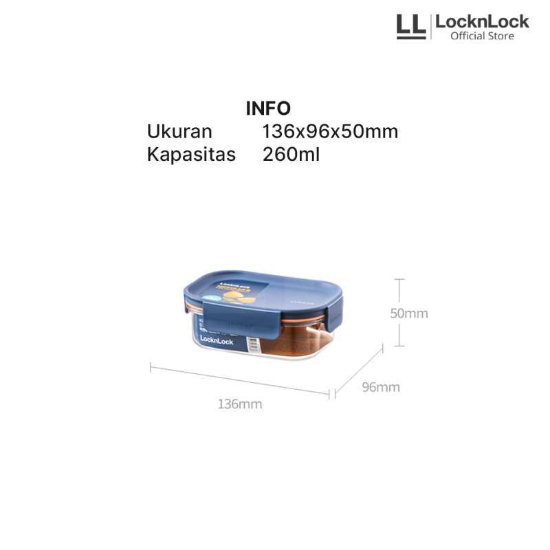Promo LocknLock Kotak Makan Bisfree Modular Plus Rectangular Diskon 29