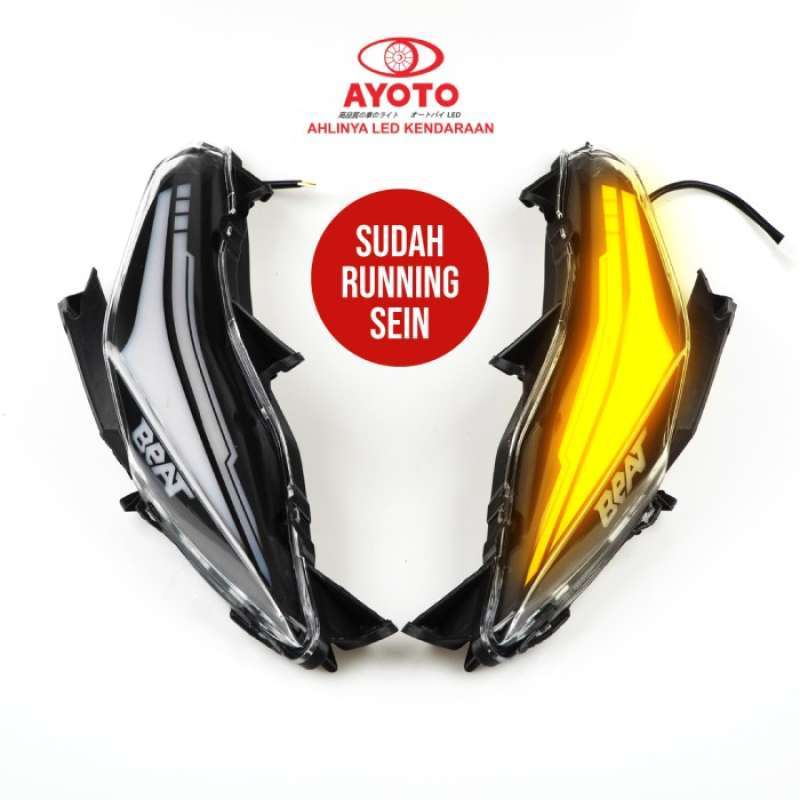 Promo Headlamp Beat Biled Projie Projector Ayoto Custom Sein Welcome