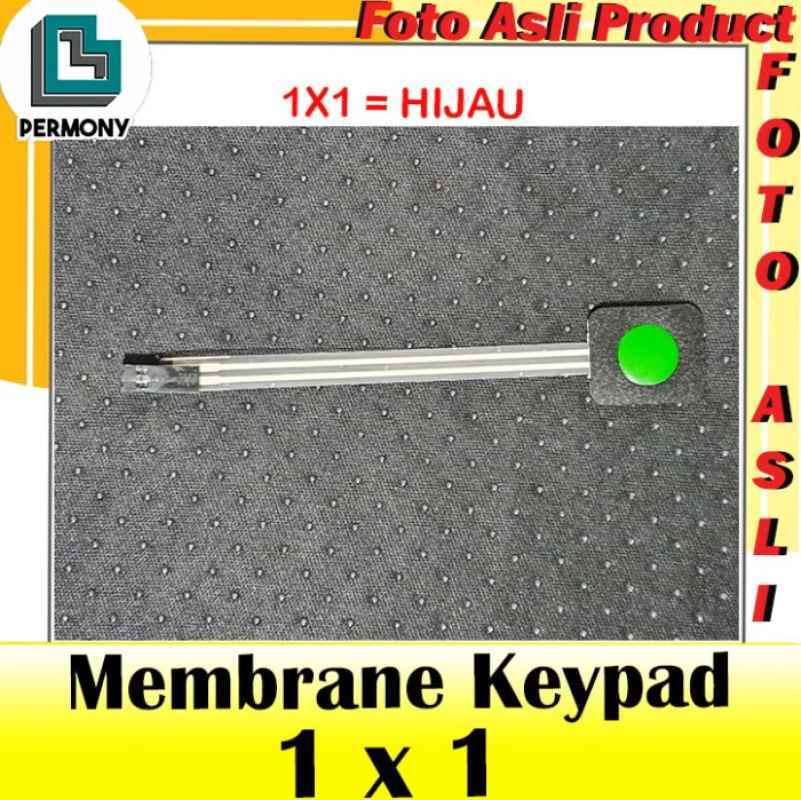 Jual Membrane 1x1 Keypad Switch Button Tombol 1x1 Key Array Keyboard
