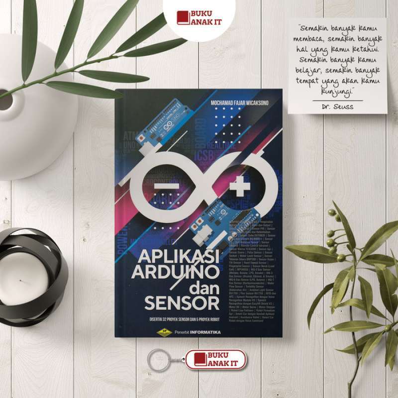 Promo Buku Aplikasi Arduino Dan Sensor Diskon 23 Di Seller Malini