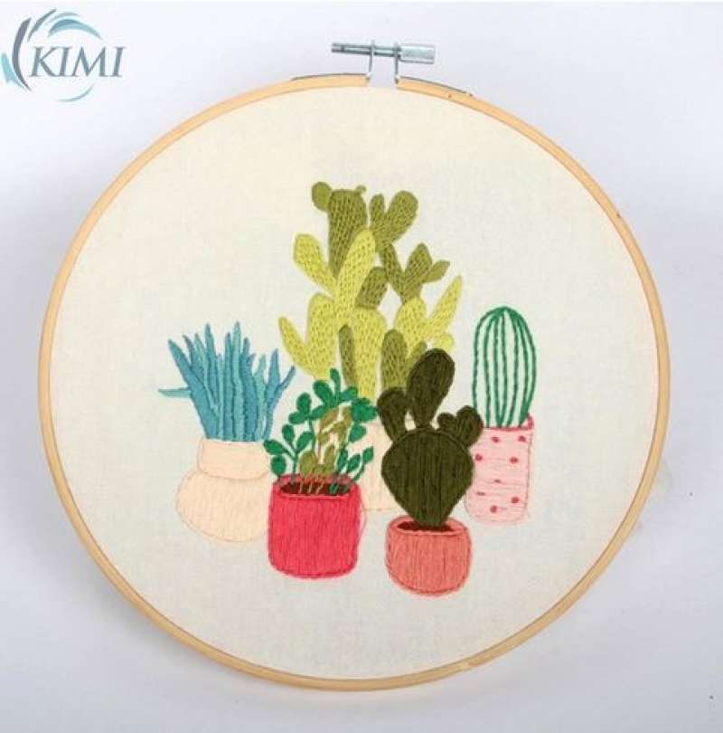 Jual Diy Embroidery Starter Kit Starter Kit Belajar Menyulam 12 5