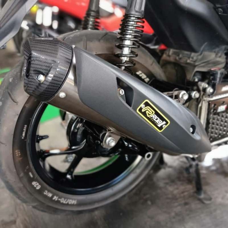 Promo Knalpot Rob Standar Racing Aerox Old New Lexi Stainless Steel Aerox New Multicolor