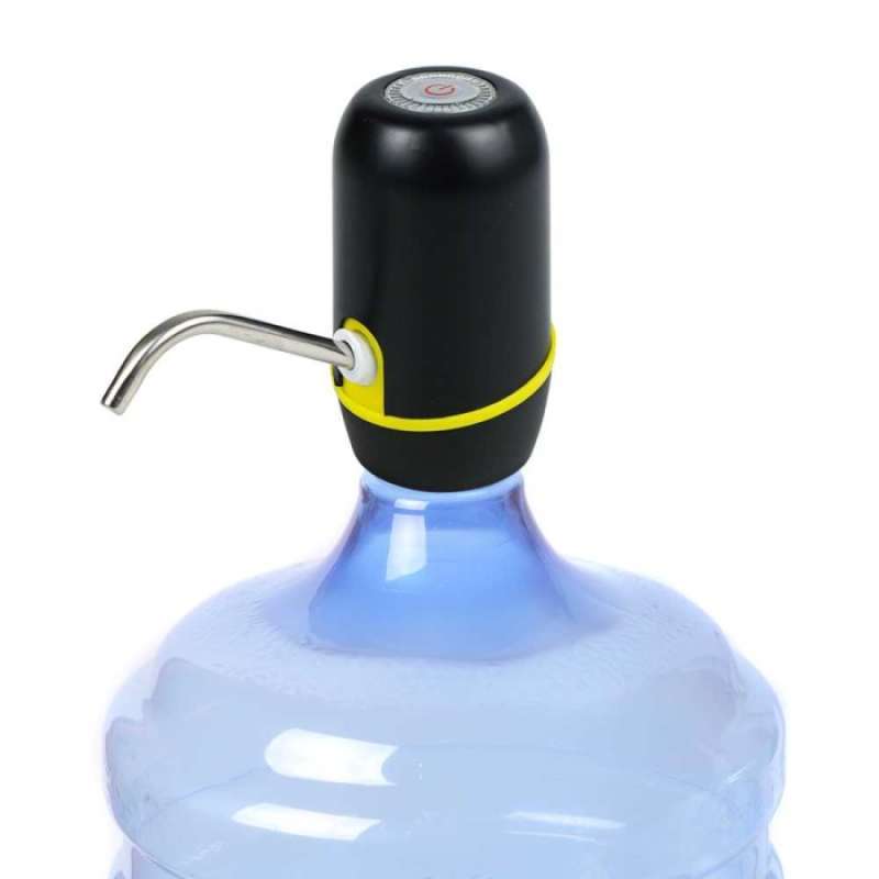 Promo Pompa Galon Dispencer Pompa Elektrik Led Changer Usb Minimalis