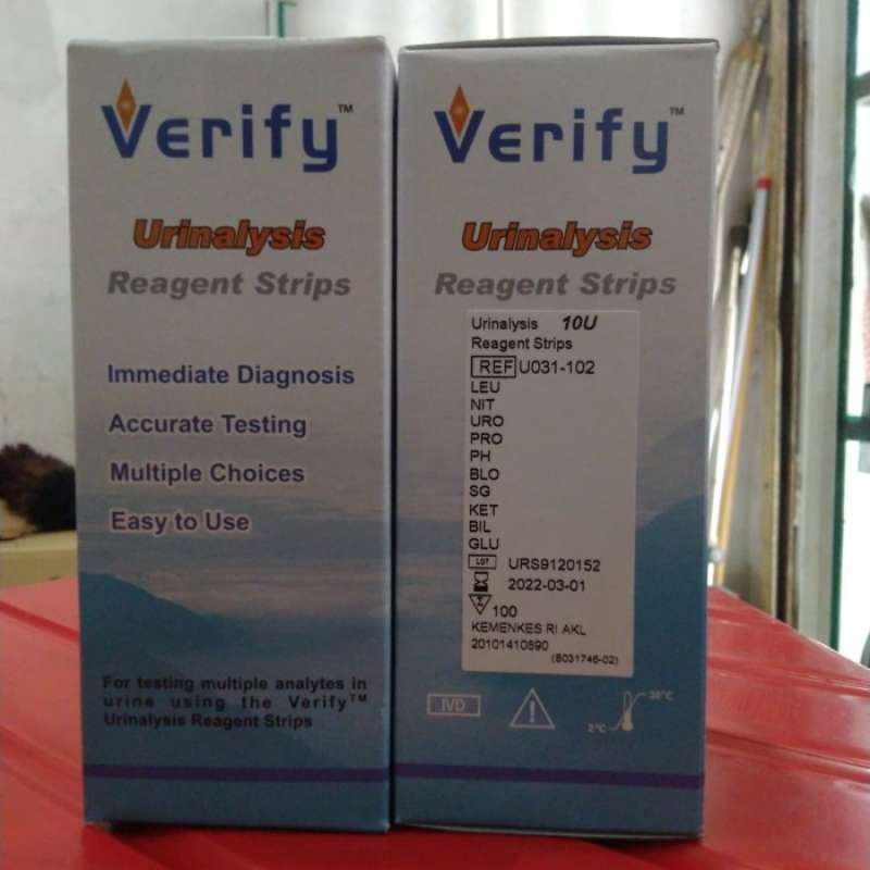 Promo Verify Urinalysis Reagent Strip Parameter Diskon Di Seller