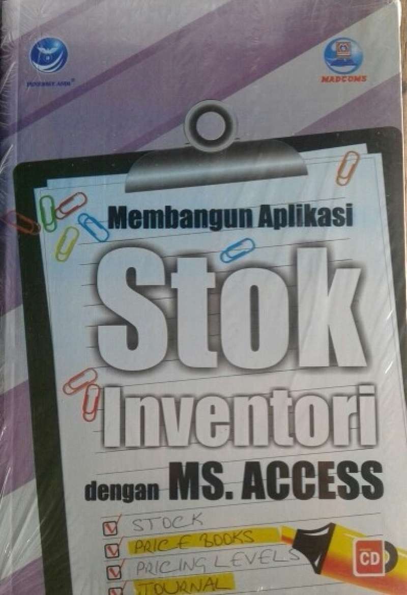 Promo Buku Membangun Aplikasi Stok Inventori Dengan Ms Access Diskon