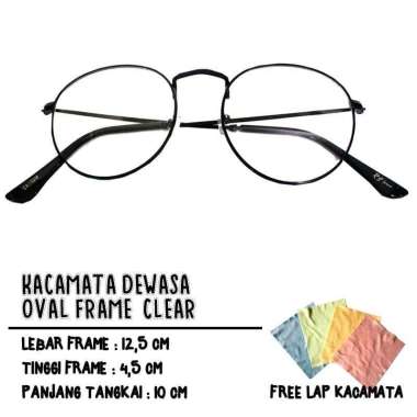 Jual Kacamata Oval Besi Model Terbaru Harga Promo Agustus Blibli