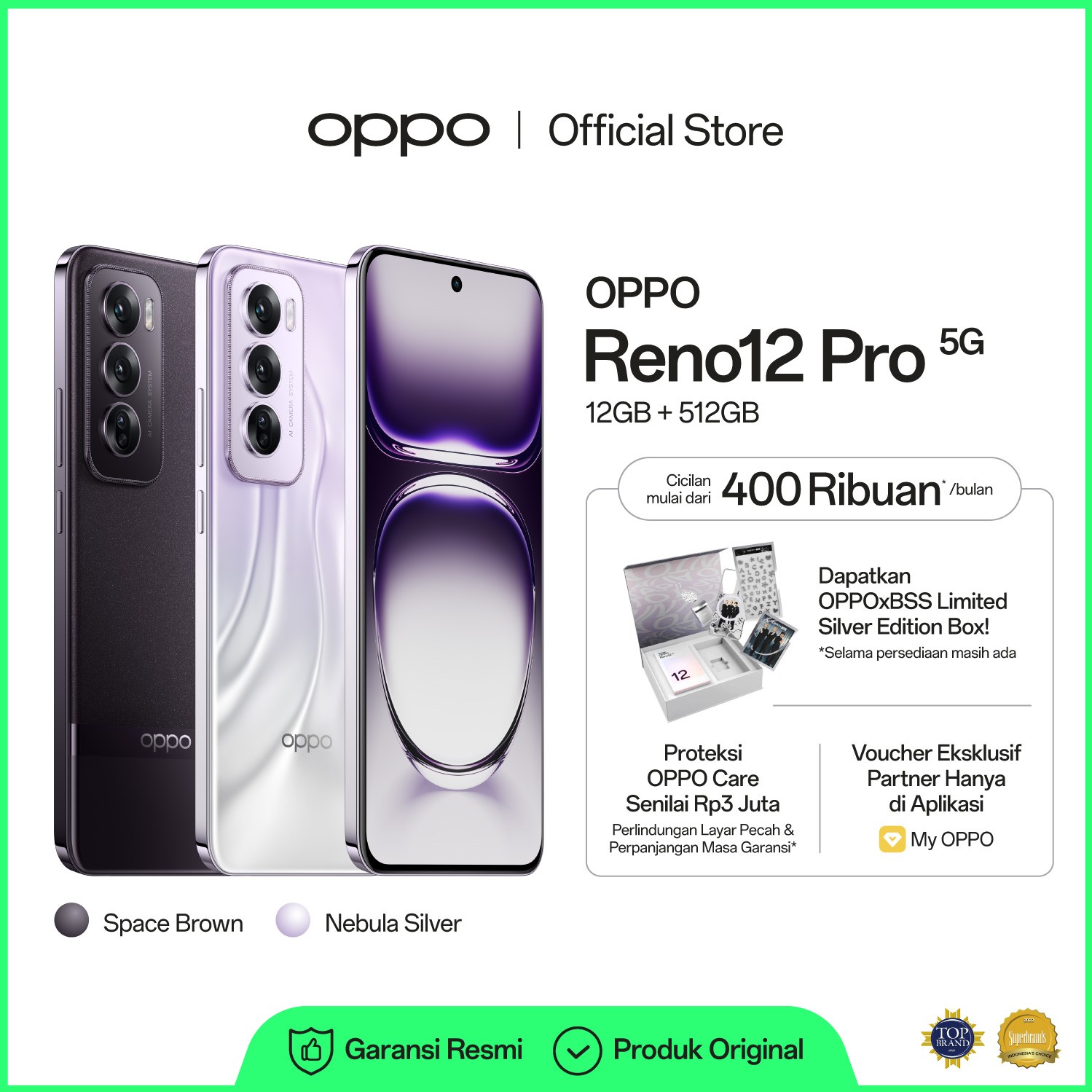 OPPO Reno 12 Pro 🔥 - Harga & Spesifikasi Terbaru Mei 2026