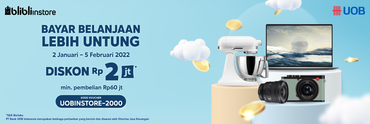 Promo Instore Uob 2023 Terbaru April 2024 - Blibli