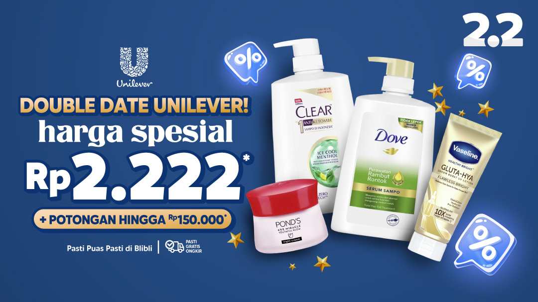Jual Promo Unilever Murah - Harga Grosir Hari Ini Februari 2023 | Blibli