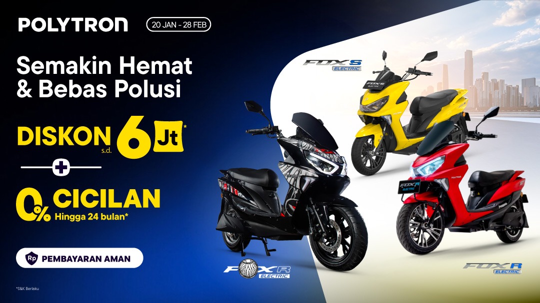 Promo oto polytron ev Terbaru Februari 2025 - Blibli