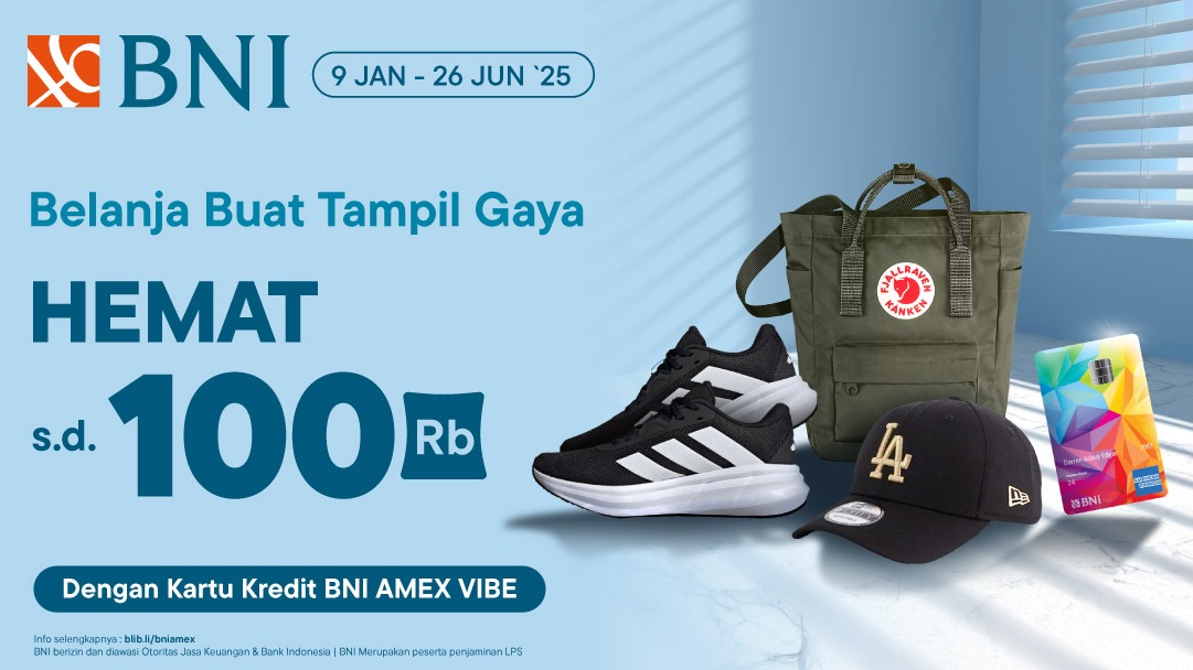 Promo bni amex kamis Terbaru Mei 2025 - Blibli