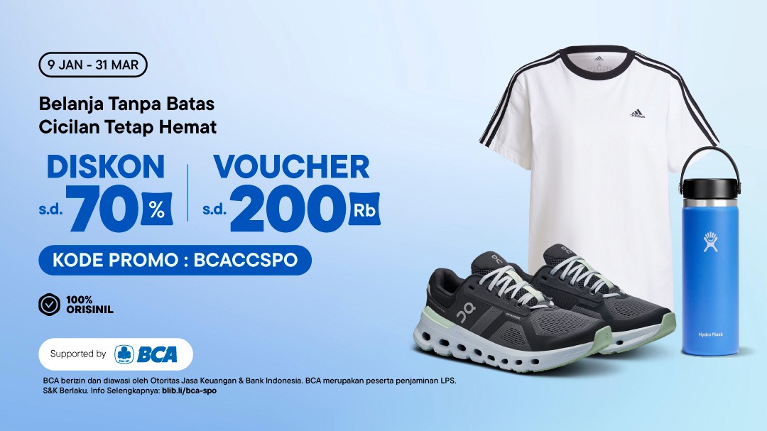 Promo spo bca Terbaru Februari 2025 - Blibli