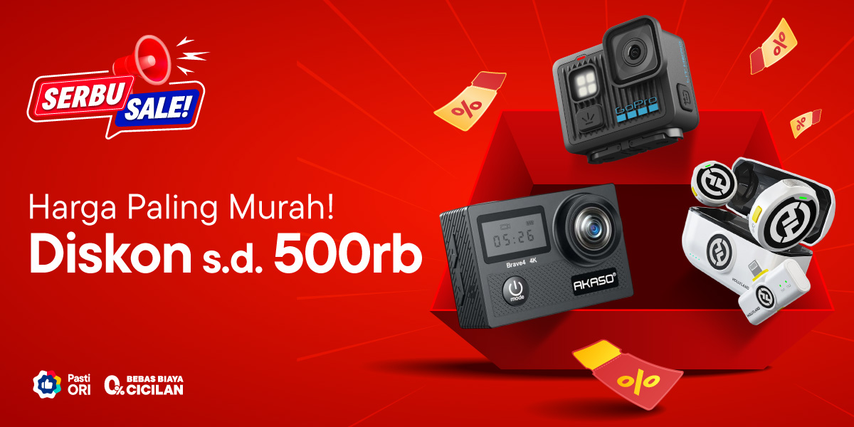 Promo kam serbu sale Terbaru Juni 2026 - Blibli