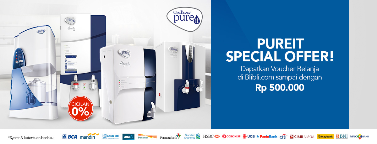 Promo Unilever Pureit! | KASKUS