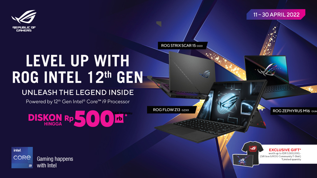 Launching Asus ROG Intel 12th Gen - Harga Terbaru April 2022 | Blibli