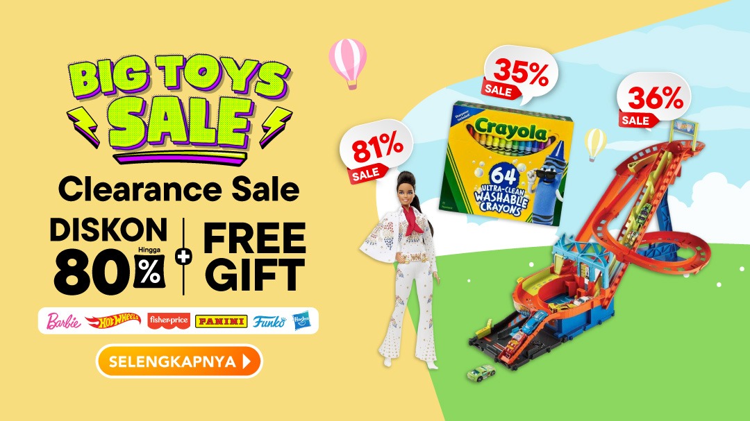 Promosi Big Toys Sale Terbaru Juli 2024 | Blibli
