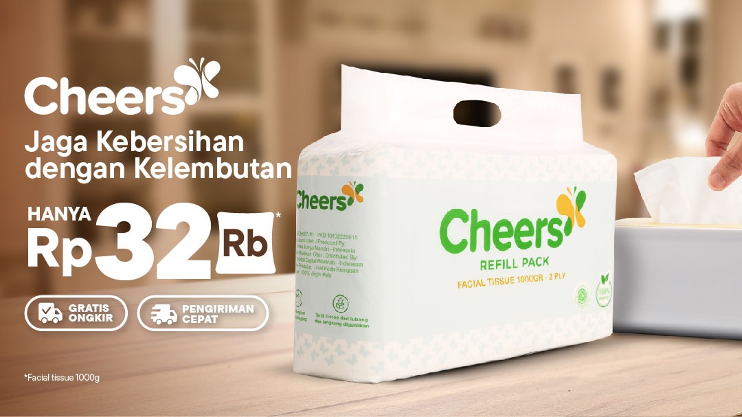Promosi Tissue Cheers Terbaru Mei 2024 | Blibli