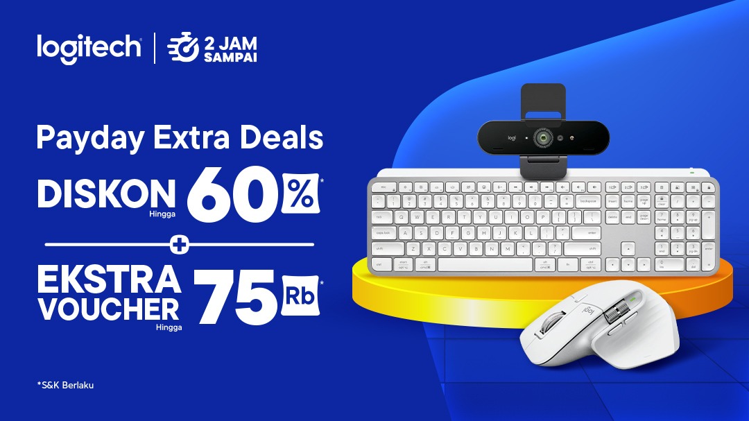 Promo Kga Logitech Promo Terbaru April 2024 - Blibli