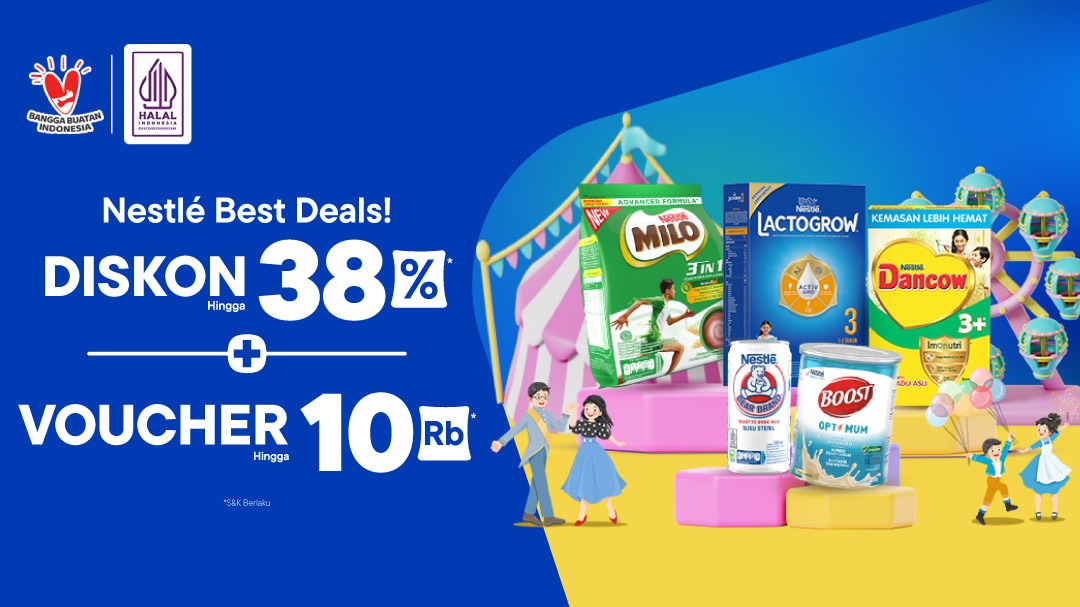 Promo Nestle Special Deals Diskon 38% Mei 2024 | Blibli