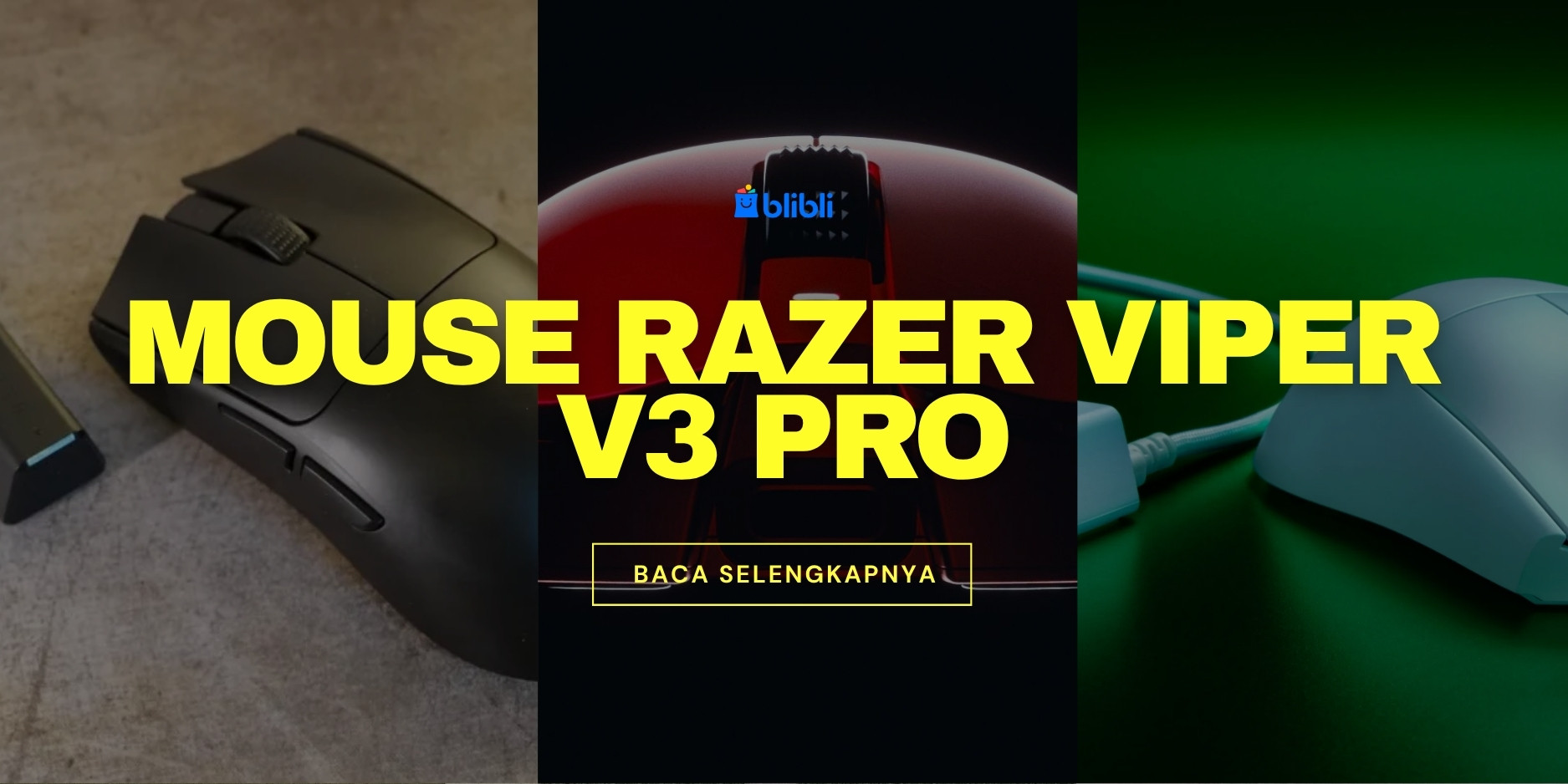 Mouse Razer Viper V3 Pro - Review & Spesifikasi Lengkap