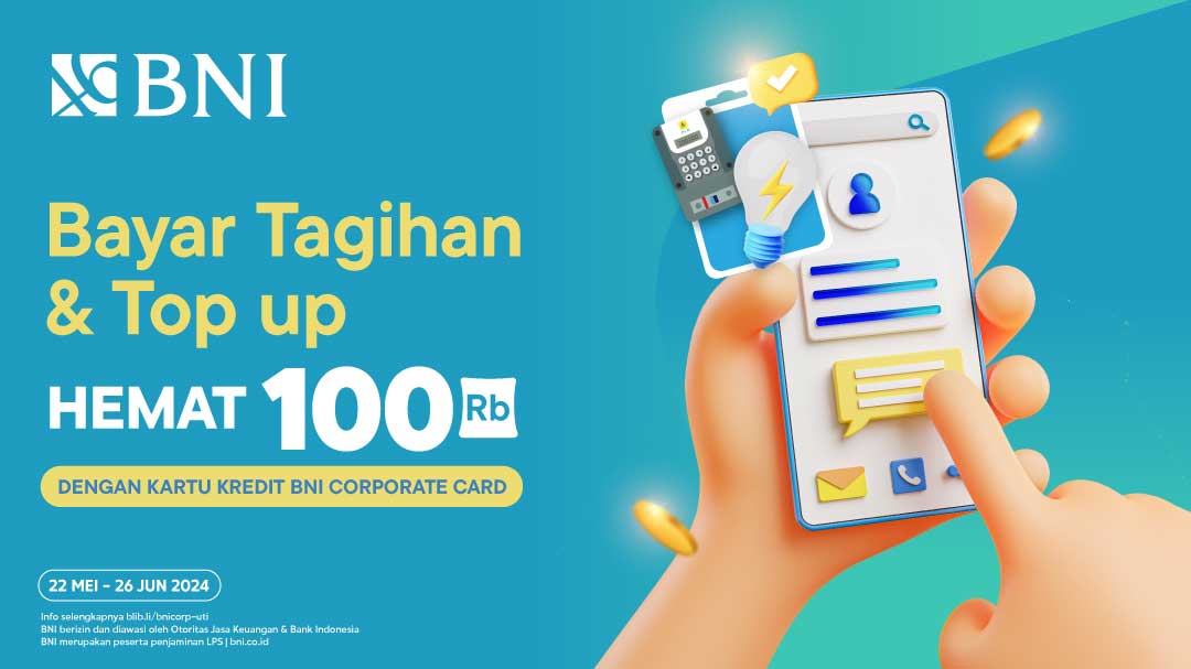 Promo BNI Utilities Terbaru 2024 - Blibli