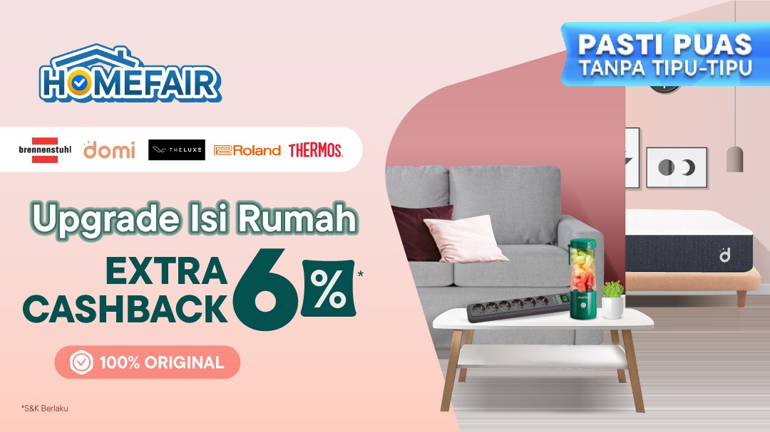 Promo Home Fair Terlengkap & Terbaru Juni 2024 | Blibli