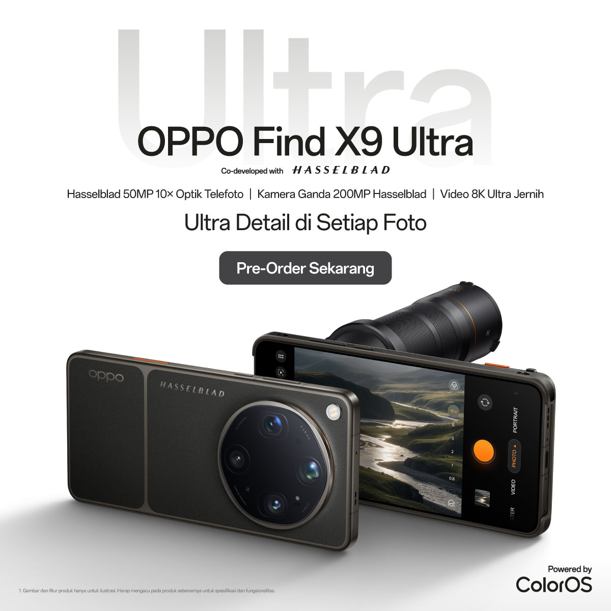 OPPO X9 Ultra🔥 - Spesifikasi & Harga Terbaik 2026