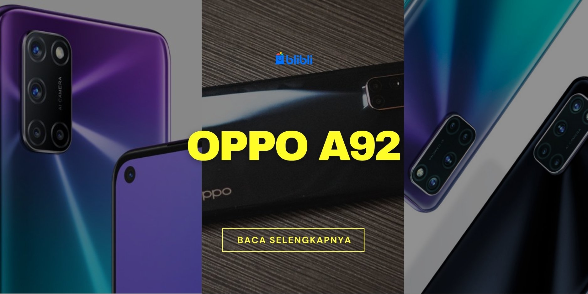 Oppo A92 - Terlengkap & Harga Terbaru 2026