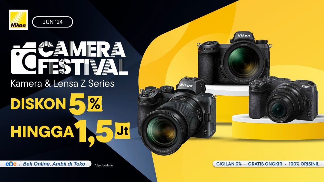Promo Kam Bank Nikon Terbaru Juni 2024 - Blibli